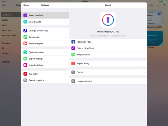 Onesafe 1 5 2 Password Manager - bestyfiles